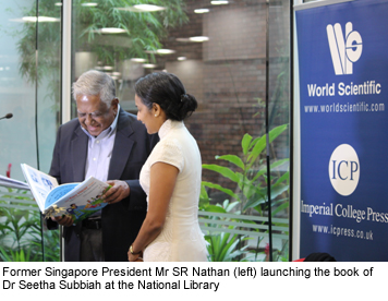 Former Singapore President S R Nathan launches new illustrated book ...