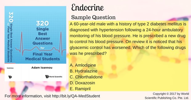 320 Single Best Answer Questions for Final Year Medical Students
